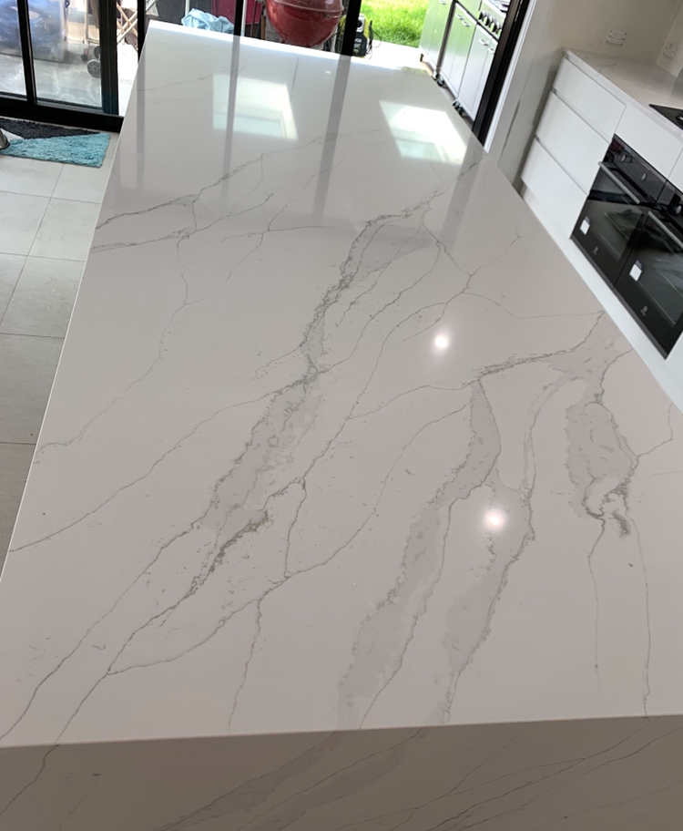 Talostone Calacatta Gold stone kitchen bench-top - SCY Top Stone Sydney