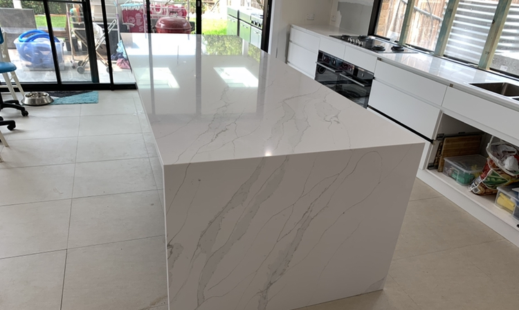 Talostone Calacatta Gold stone kitchen bench-top - SCY Top Stone Sydney